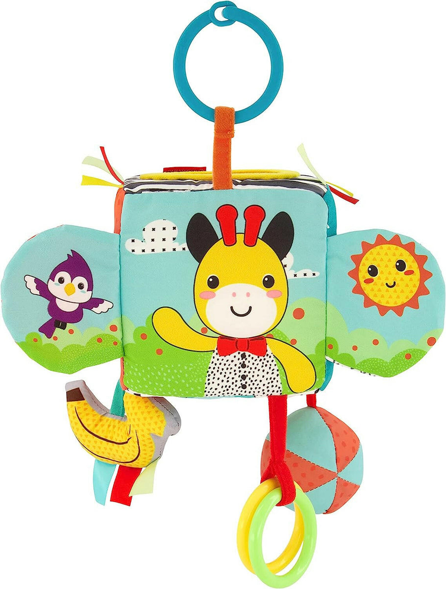 Infantino Peek & Seek Sensory Discovery Cube | Qatar Moms