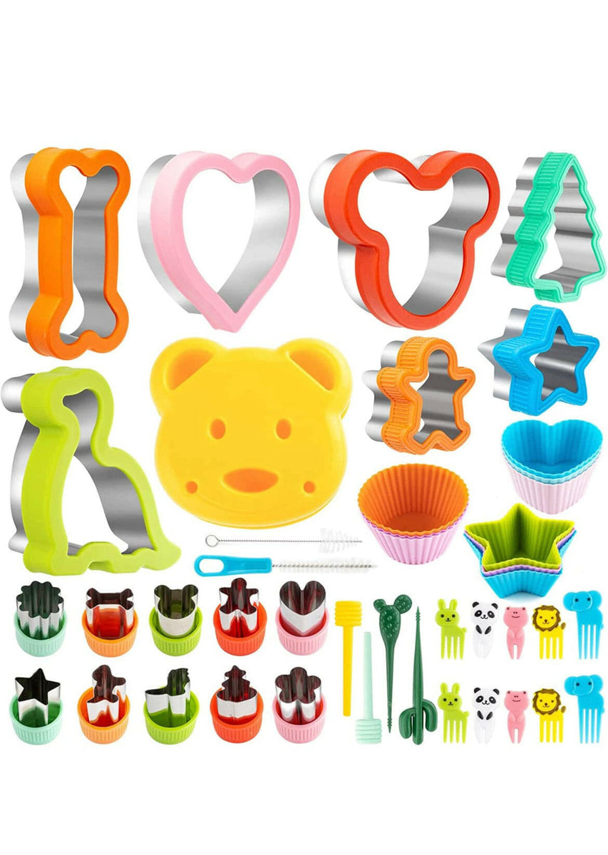 Sandwich Cutter set for Kids 40pcs | Qatar Moms