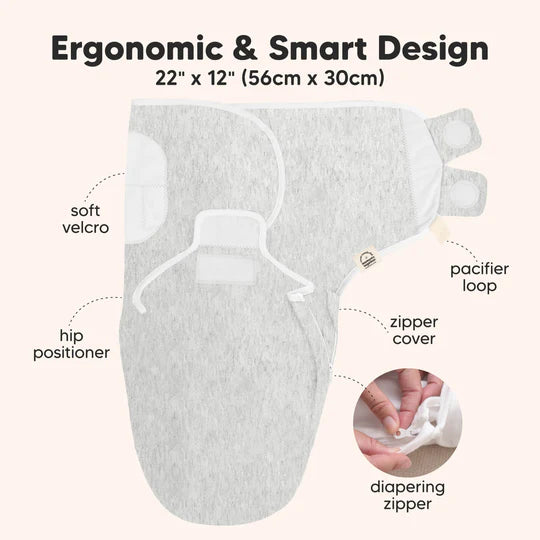 3-Pack Soothe Zippy Swaddle Wrap (Aspire)