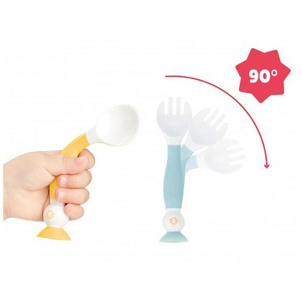 Flexibles learning cutlery by Badabulle