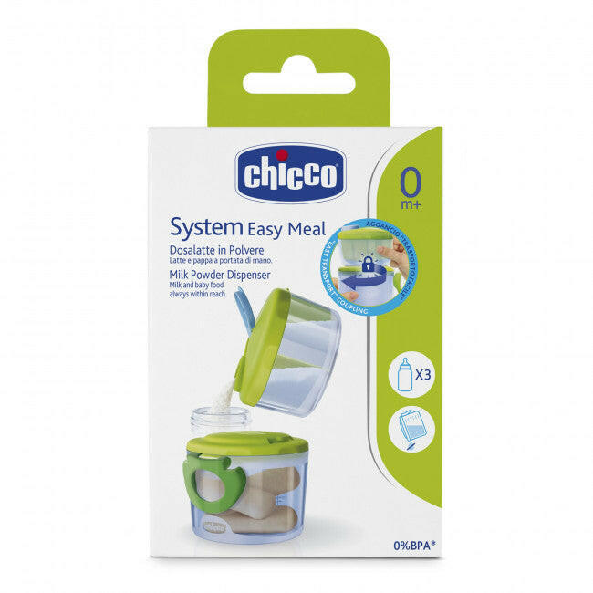 Chicco Milk Powder Dispenser - Two Jars - Qatar Moms