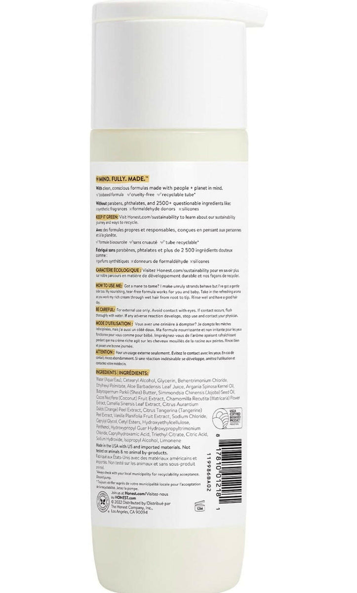 The Honest Company Conditioner, Citrus Vanilla, Refresh, 10.0 Fl. Oz ...